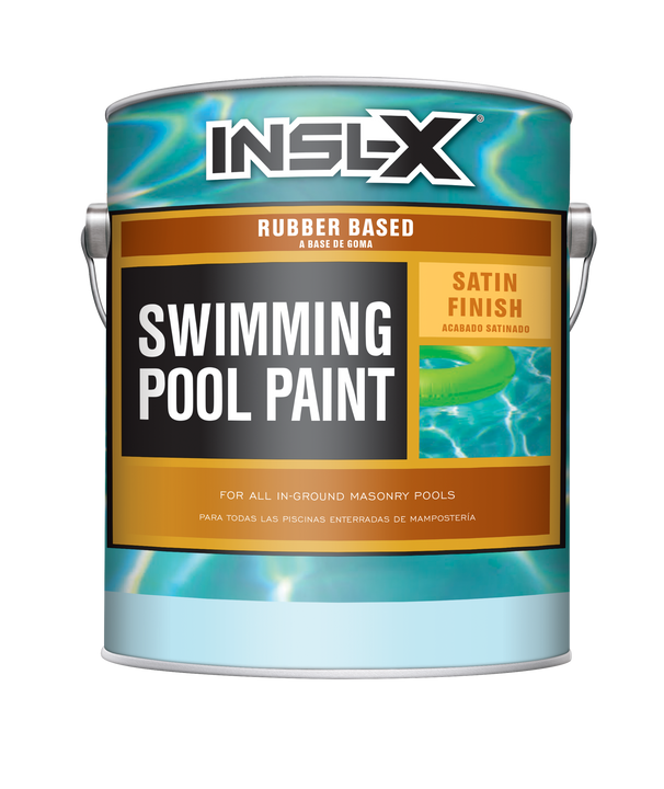Rubber Based Swimming Pool Paint - Satin