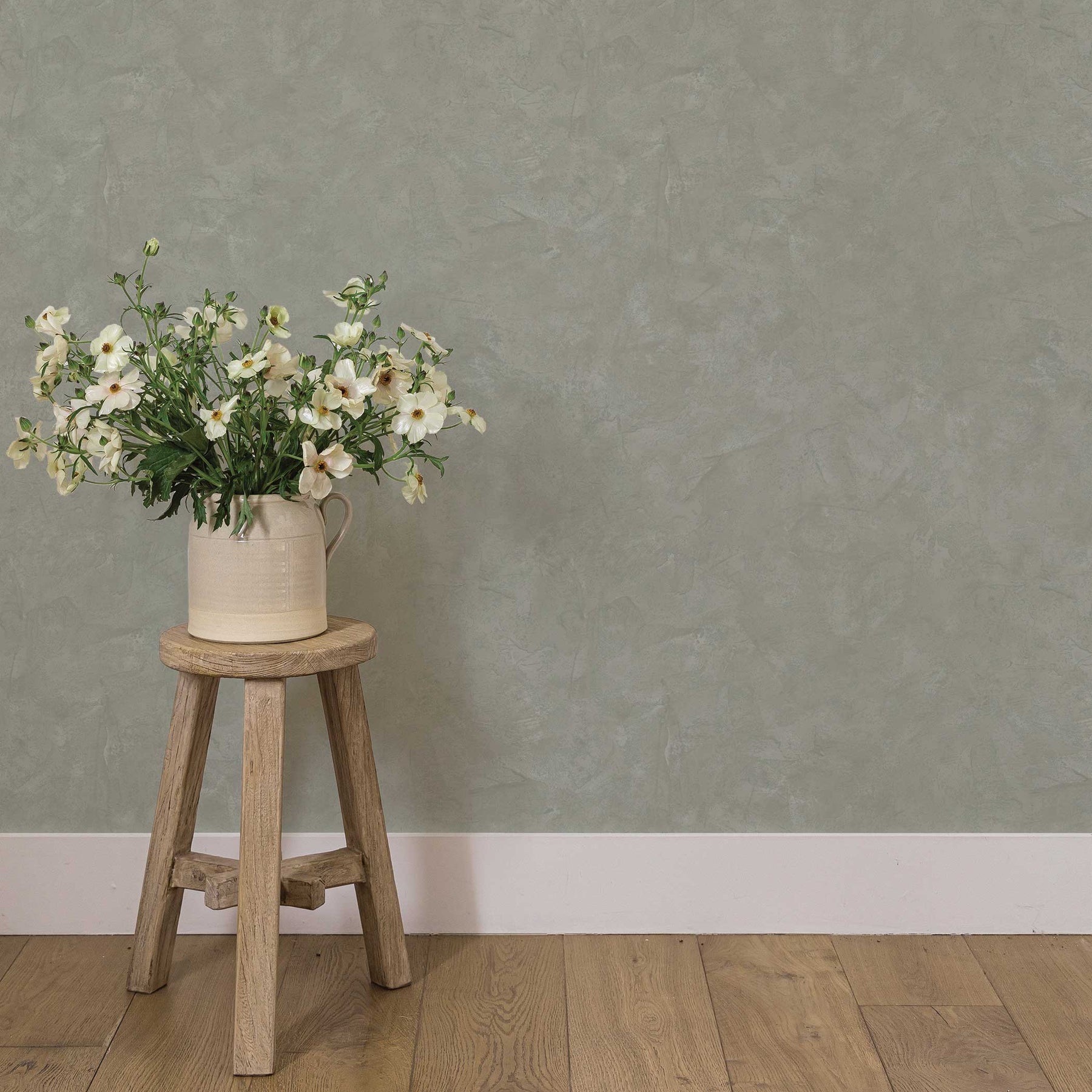 Tempaper Faux Roman Clay Textured Peel and Stick Wallpaper